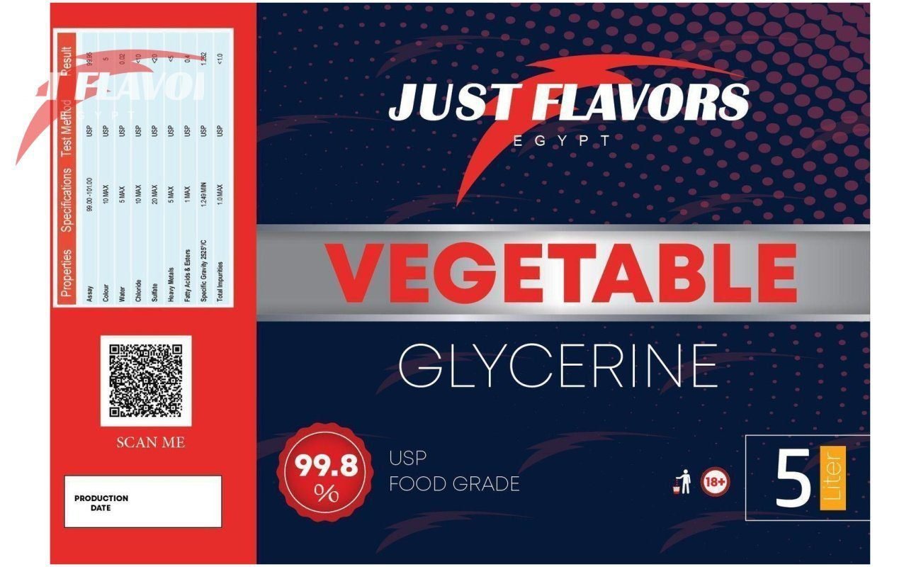 Vegetable Glycerin (VG) - Just Flavors
